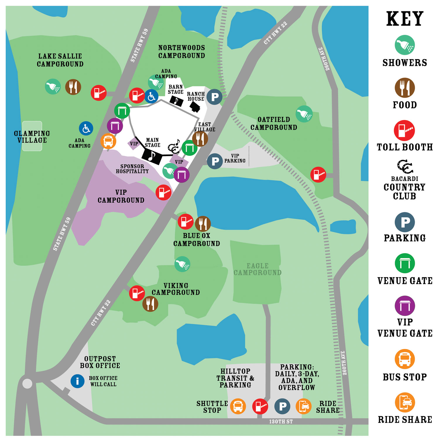 Camping - WE Fest Country Music Festival